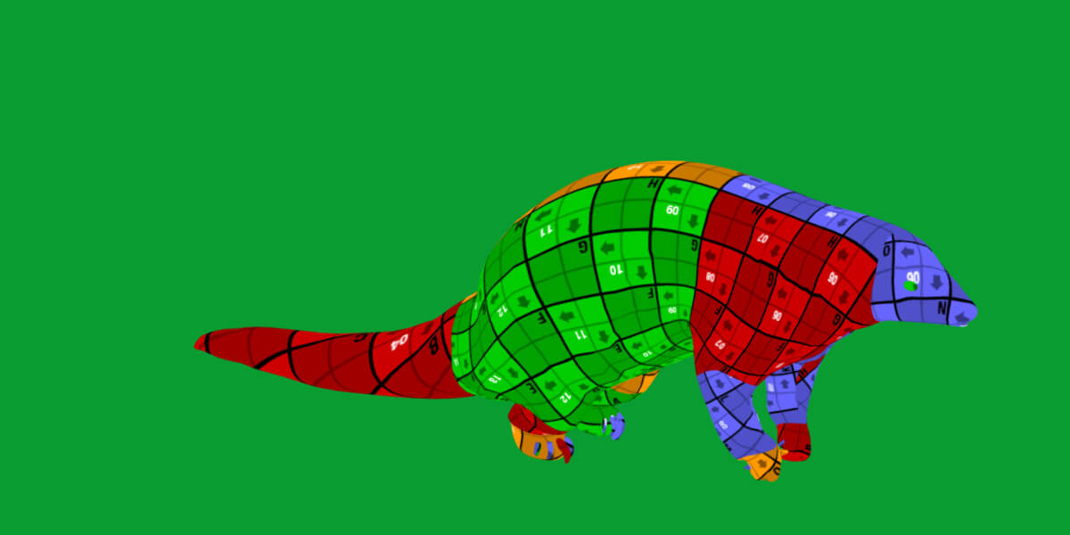 Pangolins Scaly Anteater - 3D Model by Nyilonelycompany