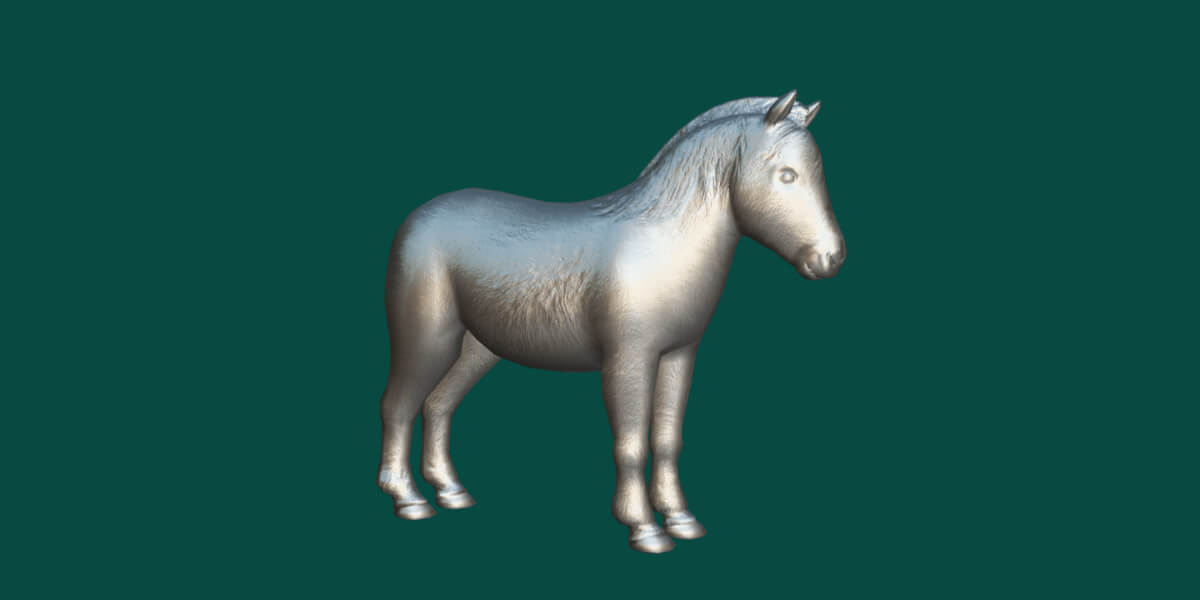 Pony - 3D Model by Nyilonelycompany