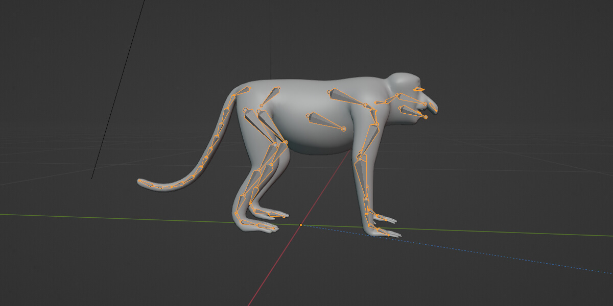 Proboscis Monkey - 3D Model by Nyilonelycompany