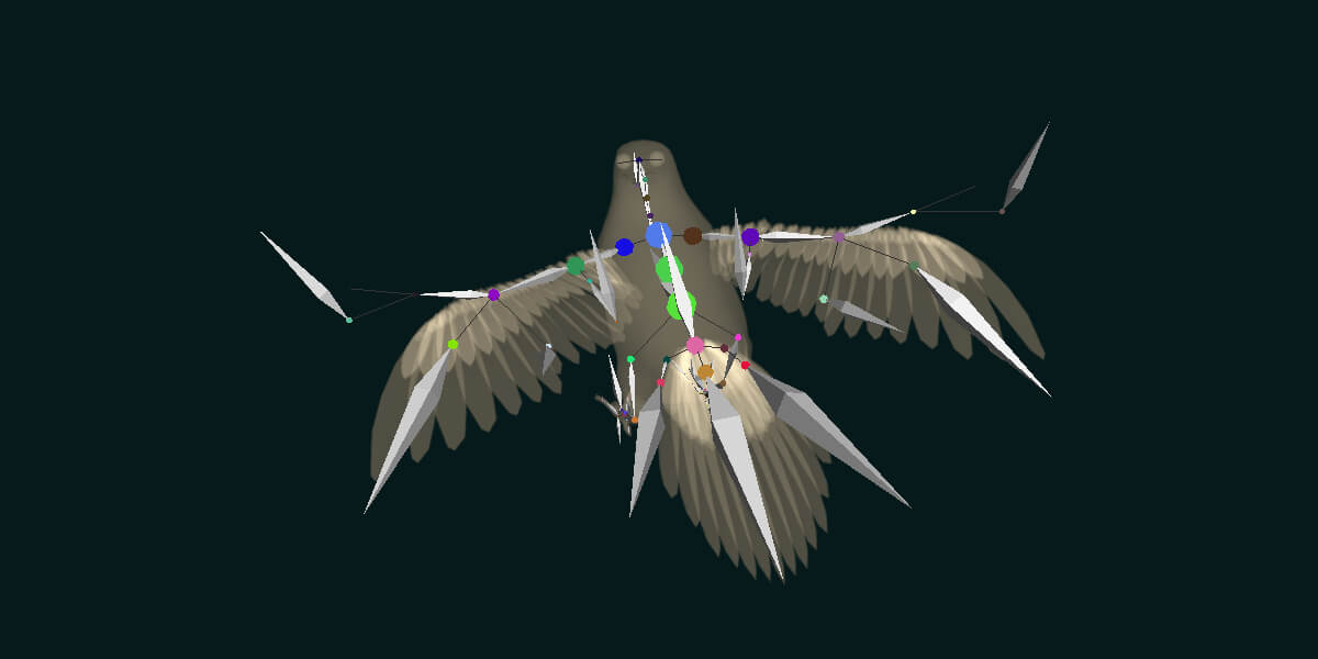 Purplish-Backed Jay Bird 3D Model by Nyilonelycompany