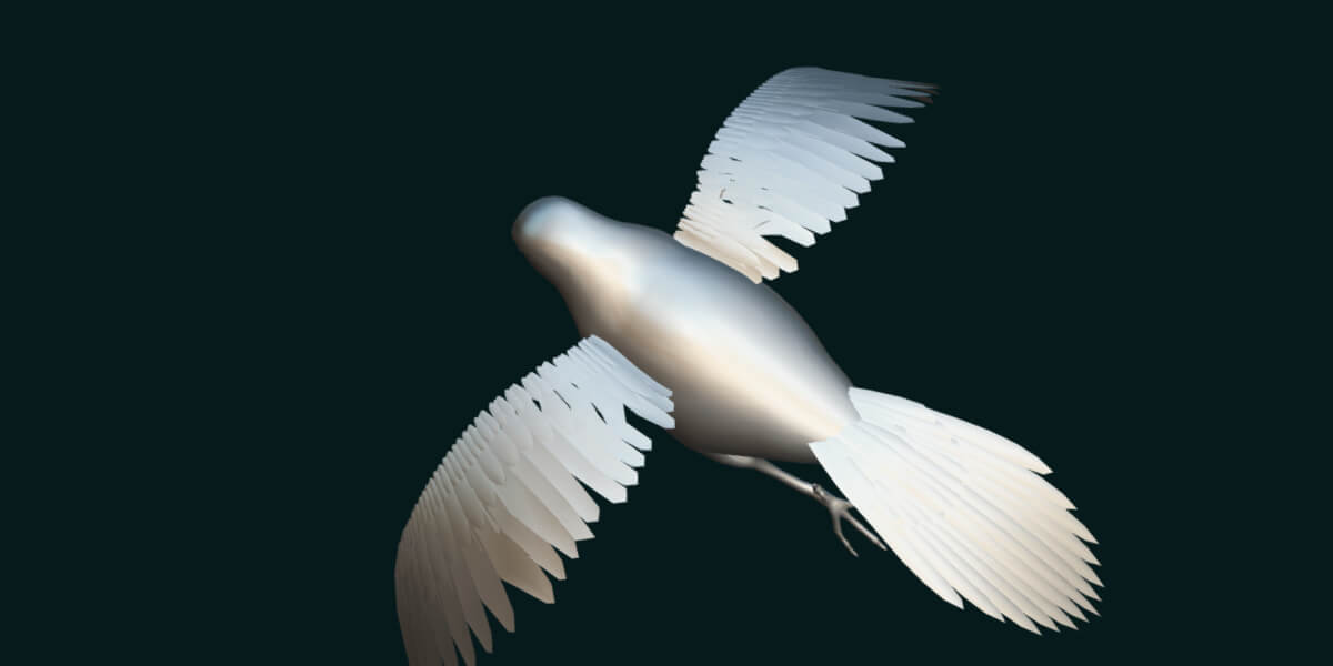 Purplish-Backed Jay Bird 3D Model by Nyilonelycompany