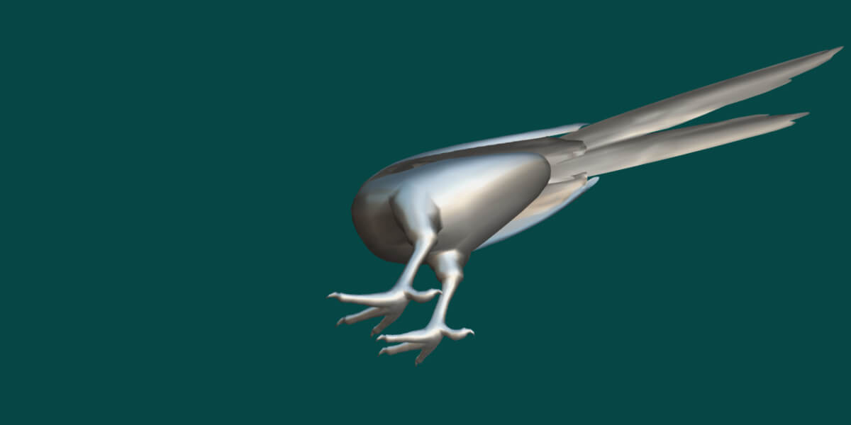 Saxon Monk Pigeon Bird - 3D Model by Nyilonelycompany