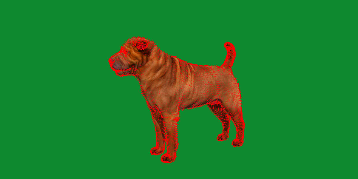 Shar Pei Dog - 3D Model by Nyilonelycompany