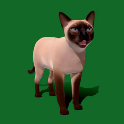 Gltf 3D Models | Animals | Cats | RenderHub