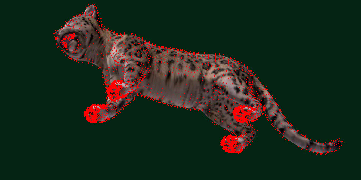 Snow Leopard Cub - 3D Model by Nyilonelycompany