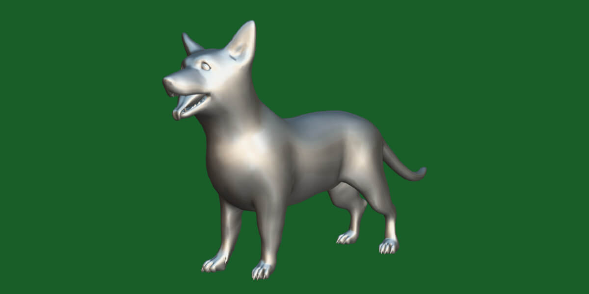 Swedish Vallhund Spitz Dog - 3D Model by Nyilonelycompany