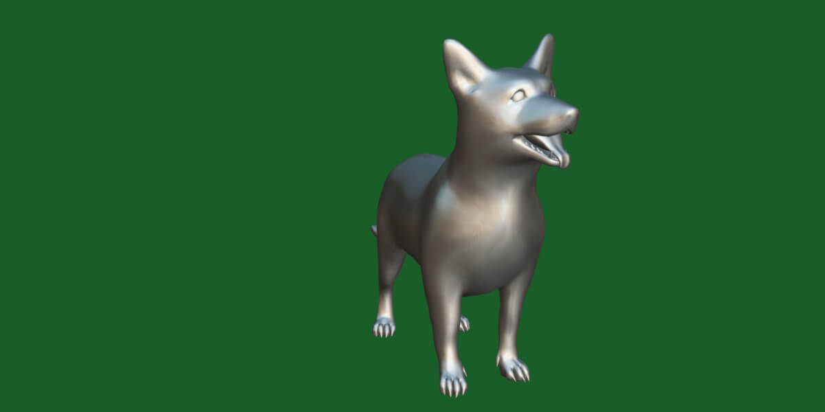 Swedish Vallhund Spitz Dog - 3D Model by Nyilonelycompany
