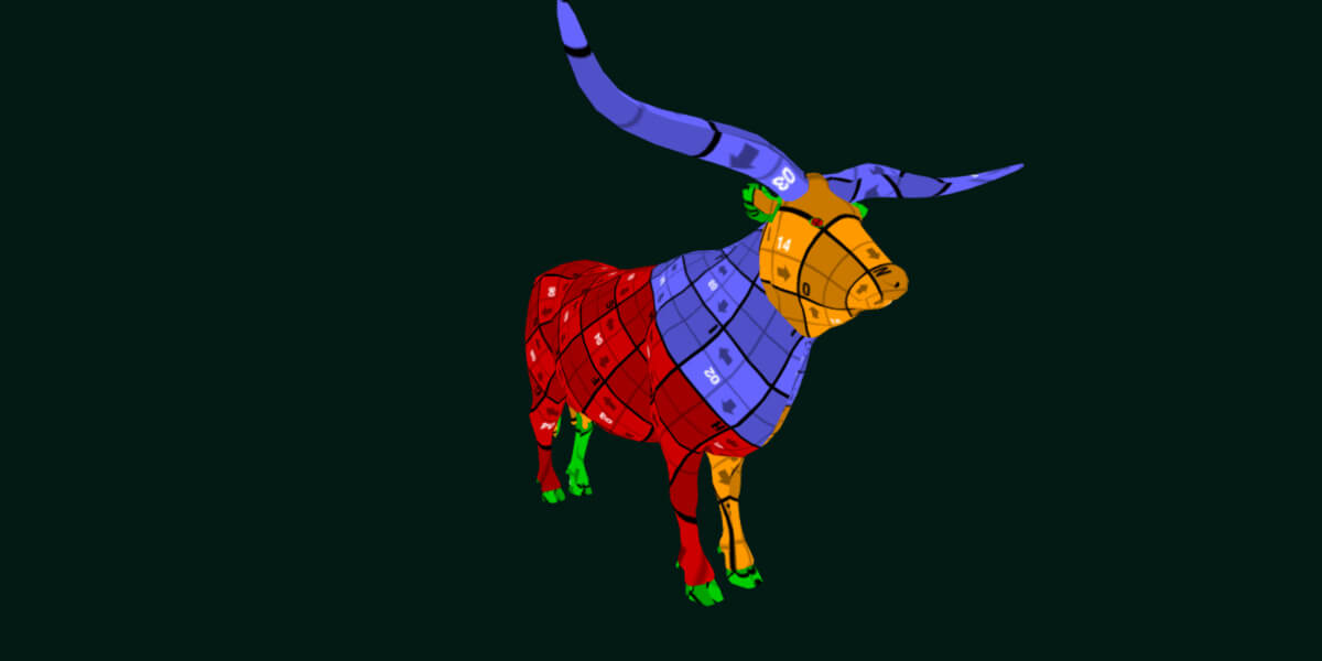 Texas Longhorn Cattle - 3D Model by Nyilonelycompany
