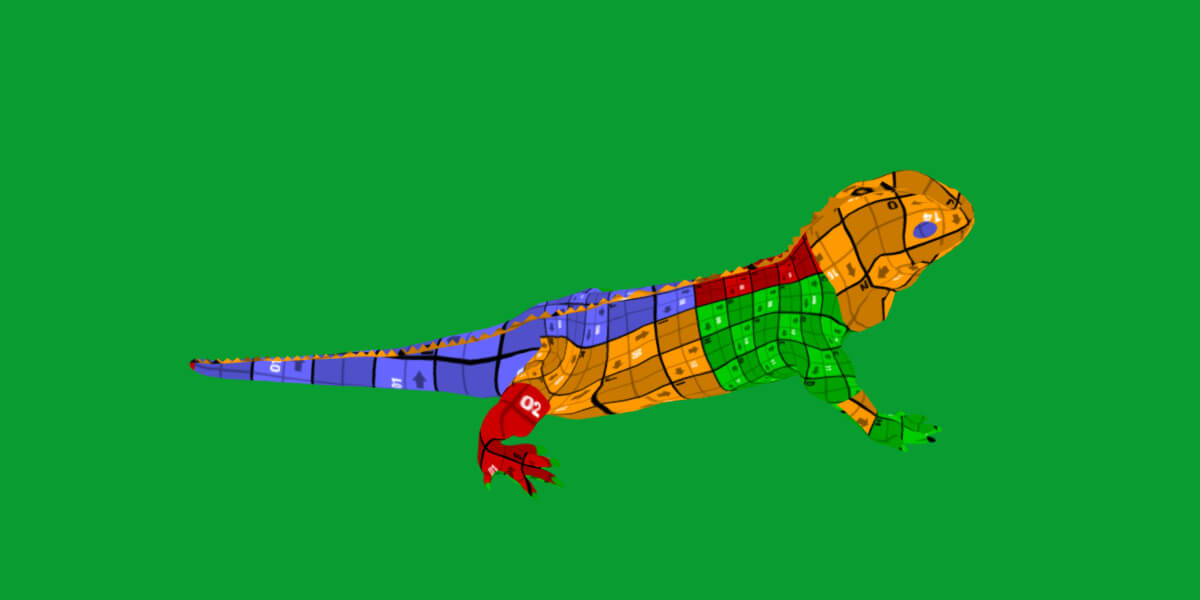 Tuatara Reptile - 3D Model by Nyilonelycompany