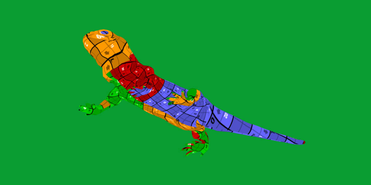 Tuatara Reptile - 3D Model by Nyilonelycompany