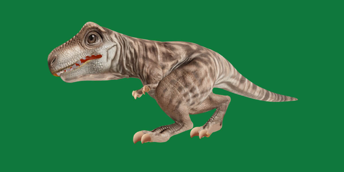 Tyrannosaurus Rex Baby Dinosaur - 3D Model by Nyilonelycompany