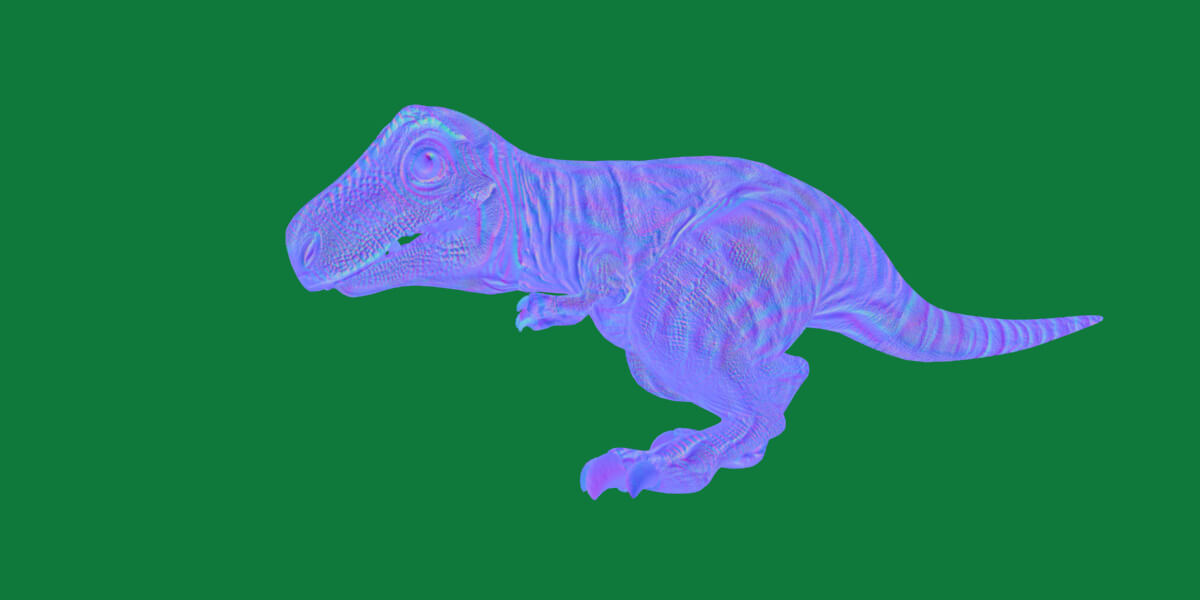 Tyrannosaurus Rex Baby Dinosaur - 3D Model by Nyilonelycompany