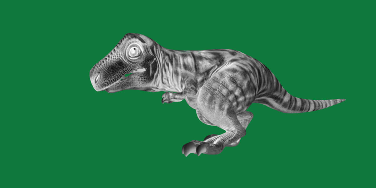 Tyrannosaurus Rex Baby Dinosaur - 3D Model by Nyilonelycompany