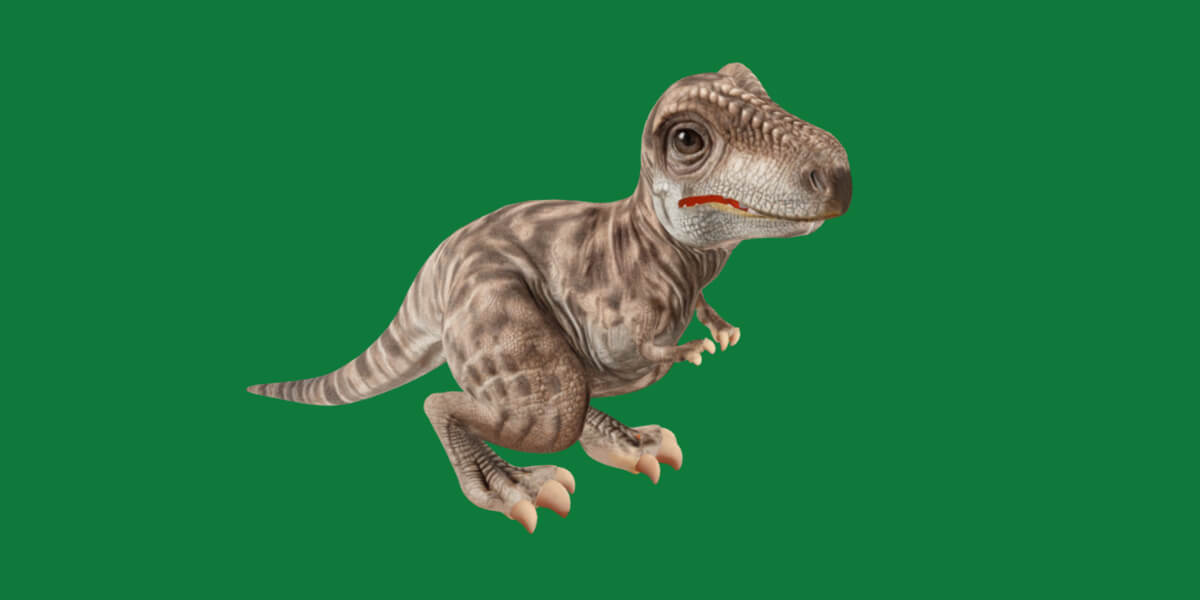 Tyrannosaurus Rex Baby Dinosaur - 3D Model by Nyilonelycompany