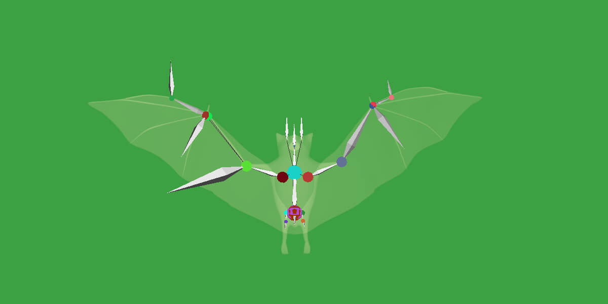 Vampire Bat Animal - 3D Model by Nyilonelycompany