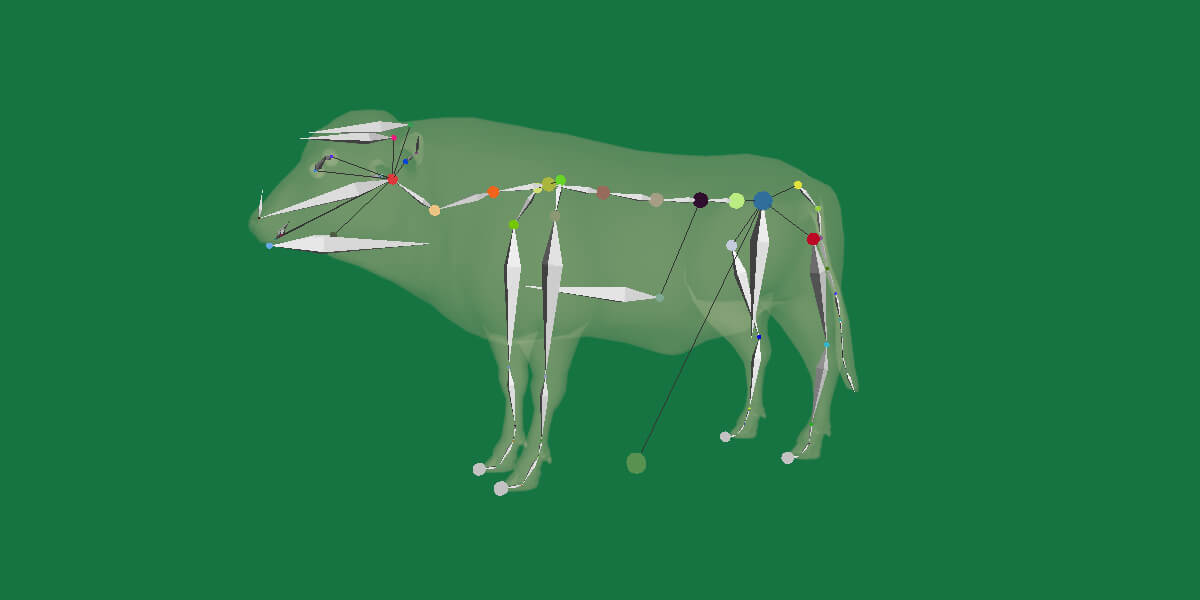 White Bull Cattle - 3D Model by Nyilonelycompany
