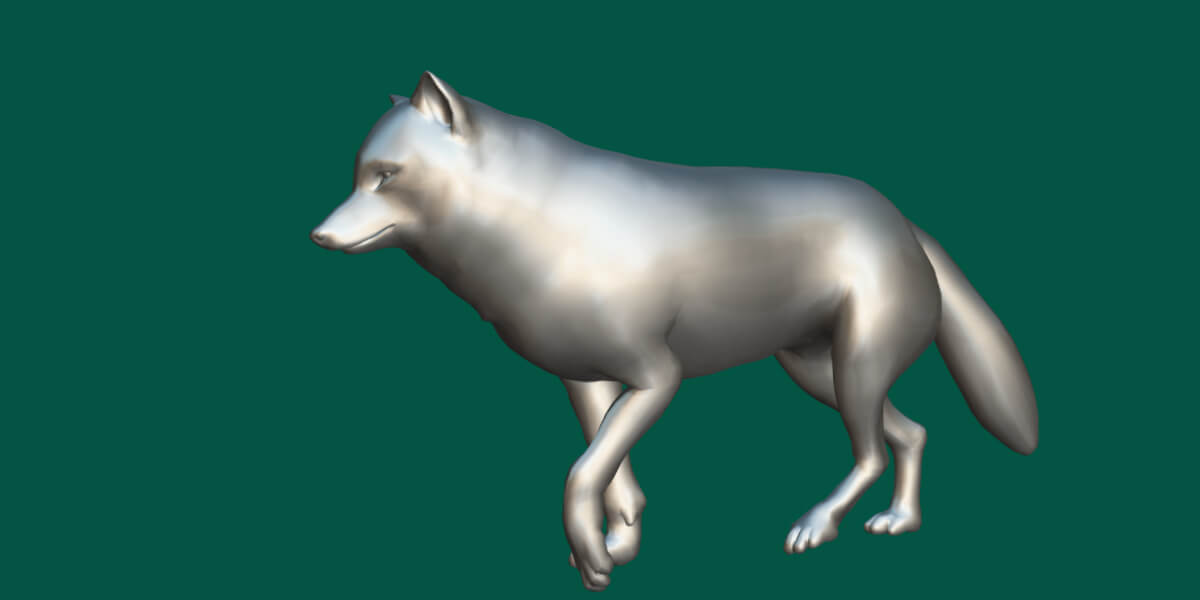 Canis Lupus Gray Wolf - 3D Model by Nyilonelycompany
