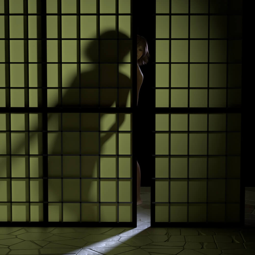 Peek-A-Boo #2 3D Render | RenderHub Gallery