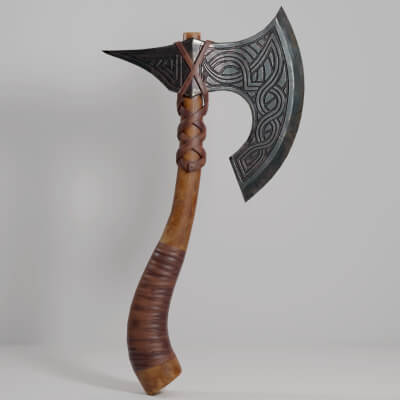 Game Ready Models | Weapons | Axes | RenderHub