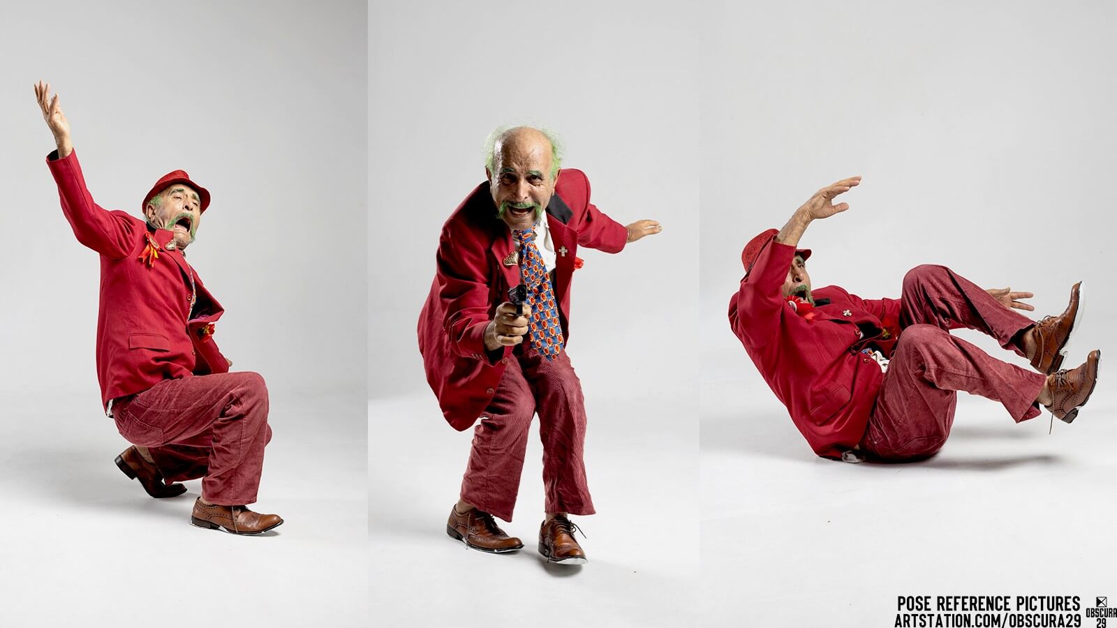 780 Old Character Funny Poses Reference Pictures by obscura_29