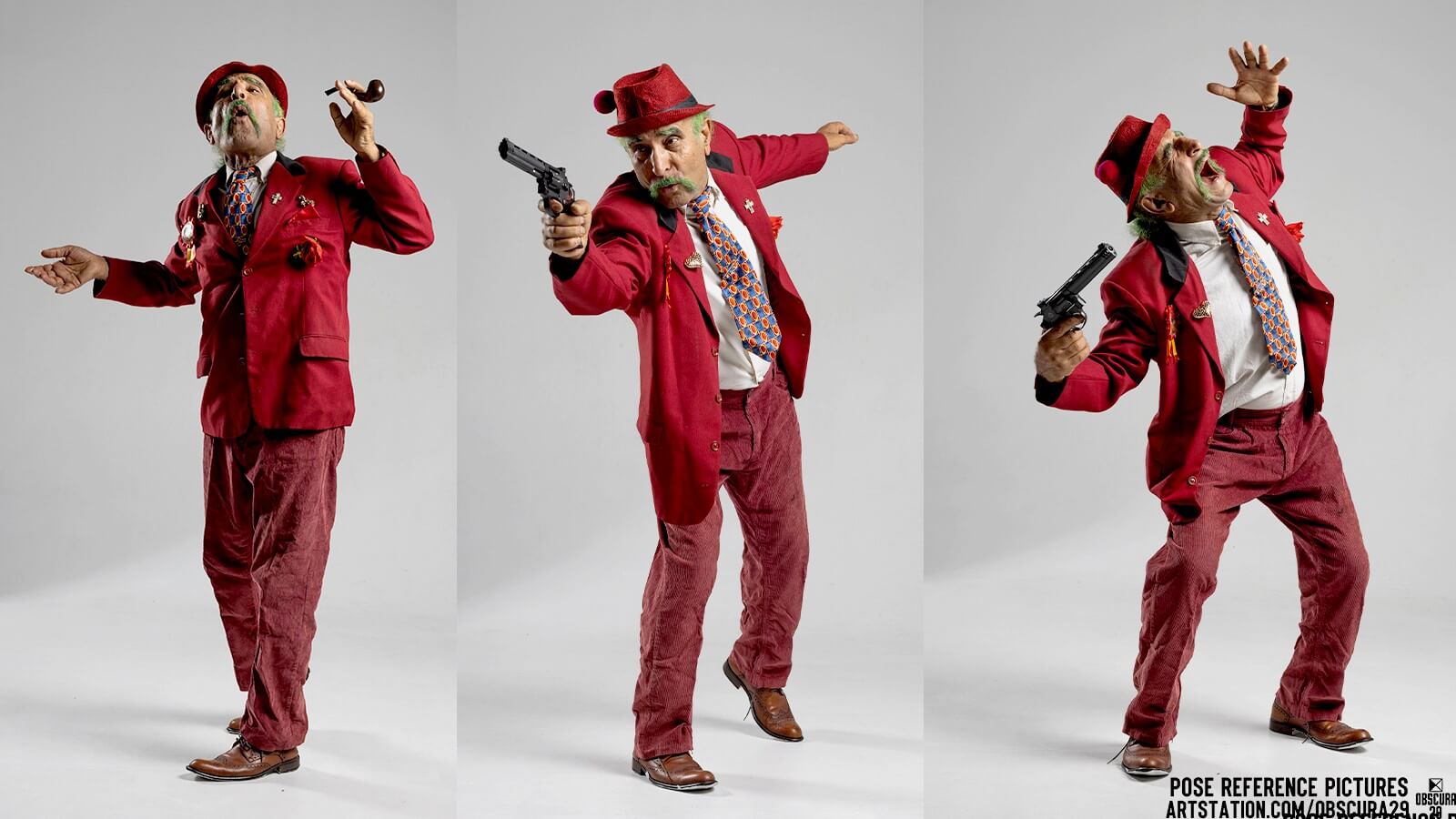 780 Old Character Funny Poses Reference Pictures by obscura_29
