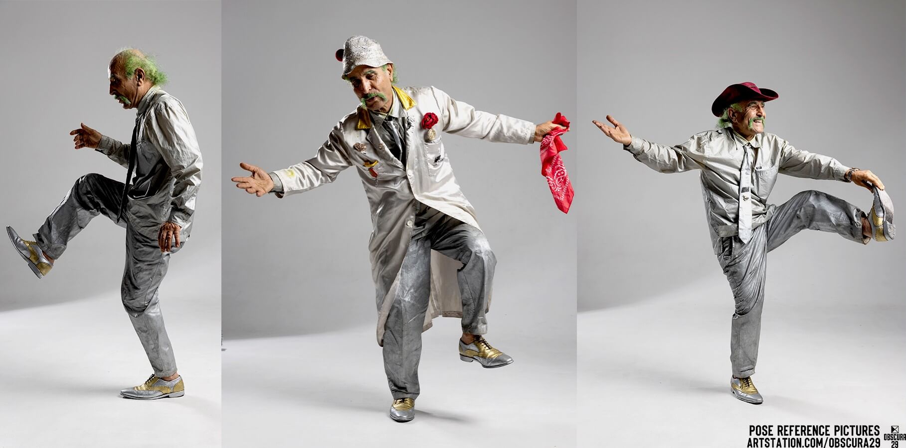 780 Old Character Funny Poses Reference Pictures by obscura_29