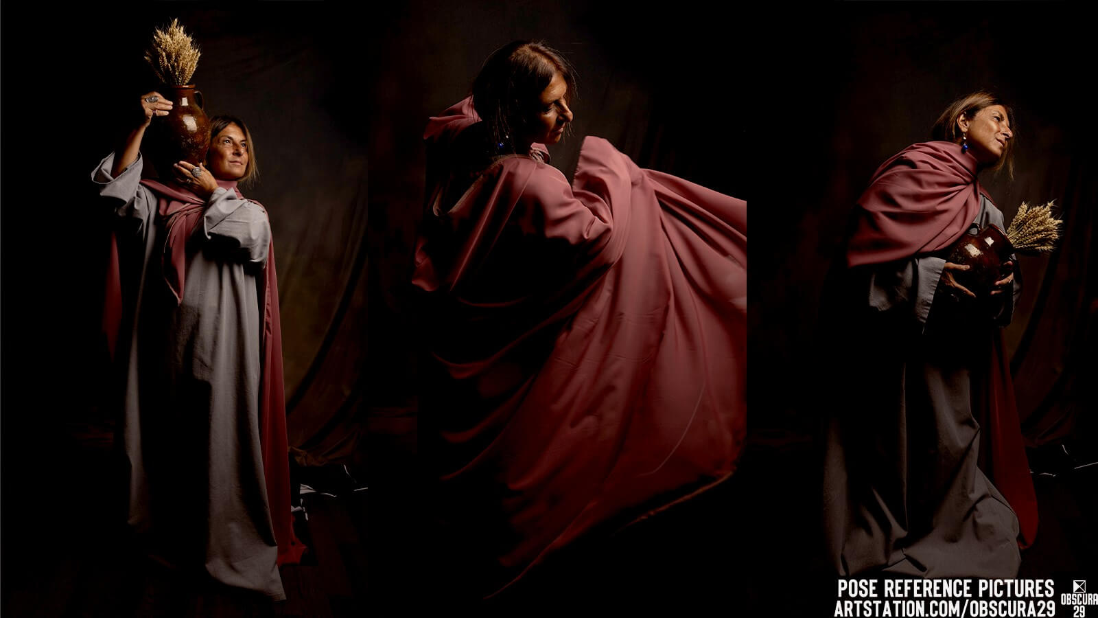 910 Woman in Traditional Dress Reference Pictures by obscura_29