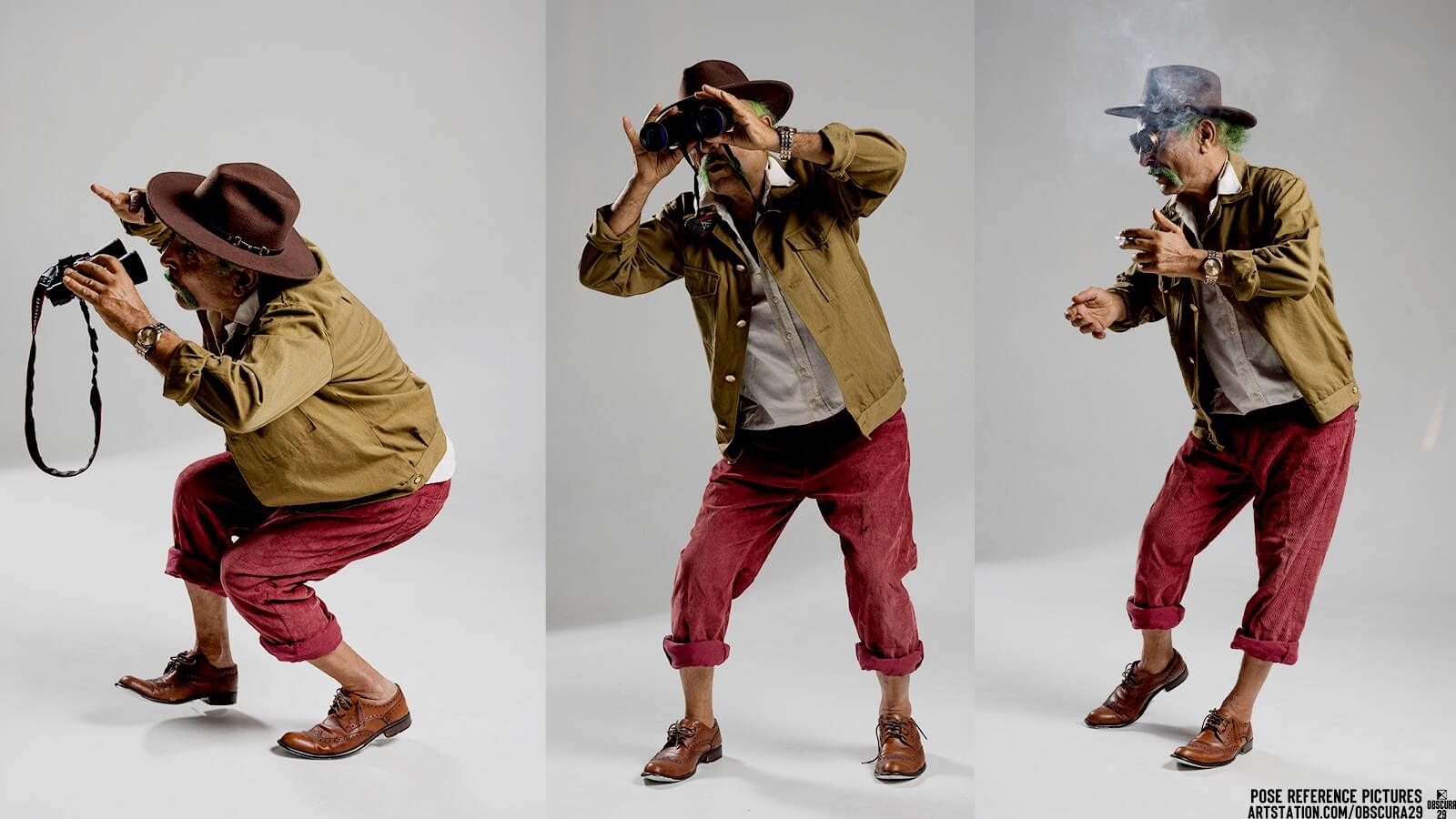 Old Cartoon Character Reference Pictures by obscura_29