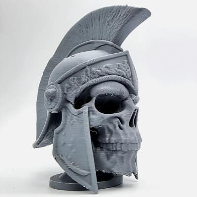 Trojan Skull on Pedestal - 3D Model by Ocean_Breeze_3D