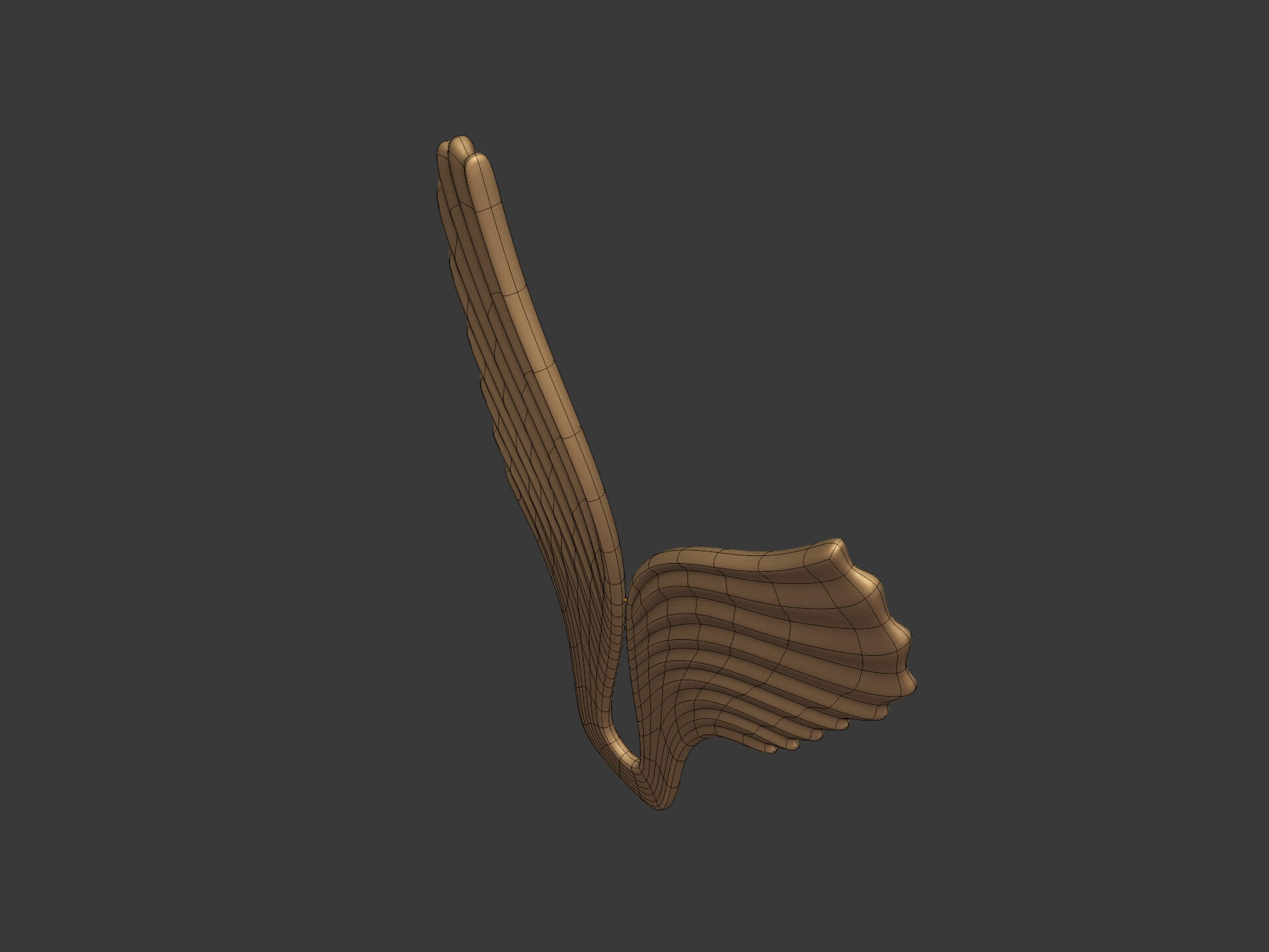 Abstract Eagle - 3D Model by Ocstard