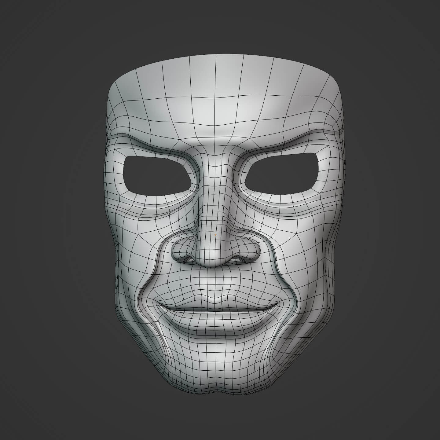 Anonymous Mask - 3D Model by Ocstard
