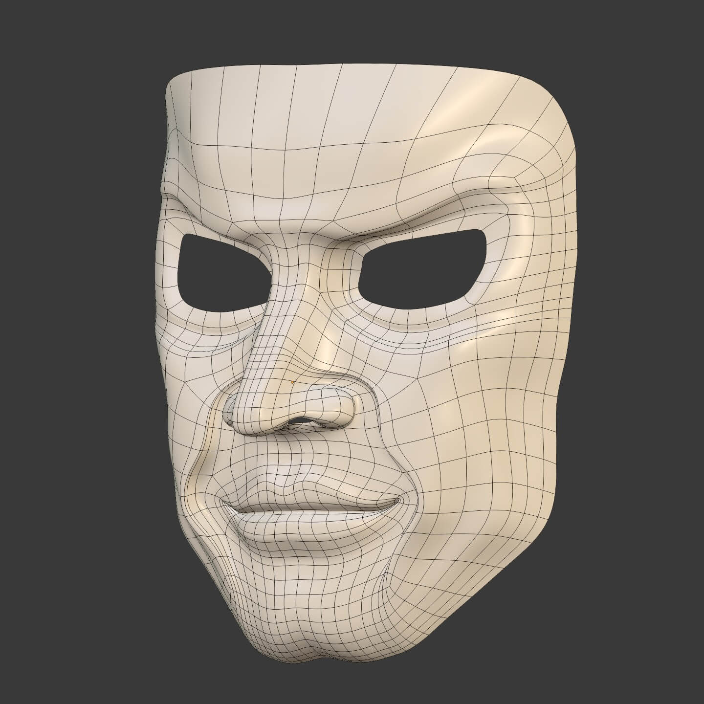 Anonymous Mask - 3D Model by Ocstard