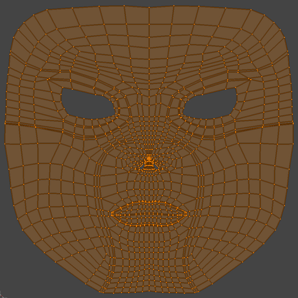 Anonymous - Samurai Mask Model by Ocstard