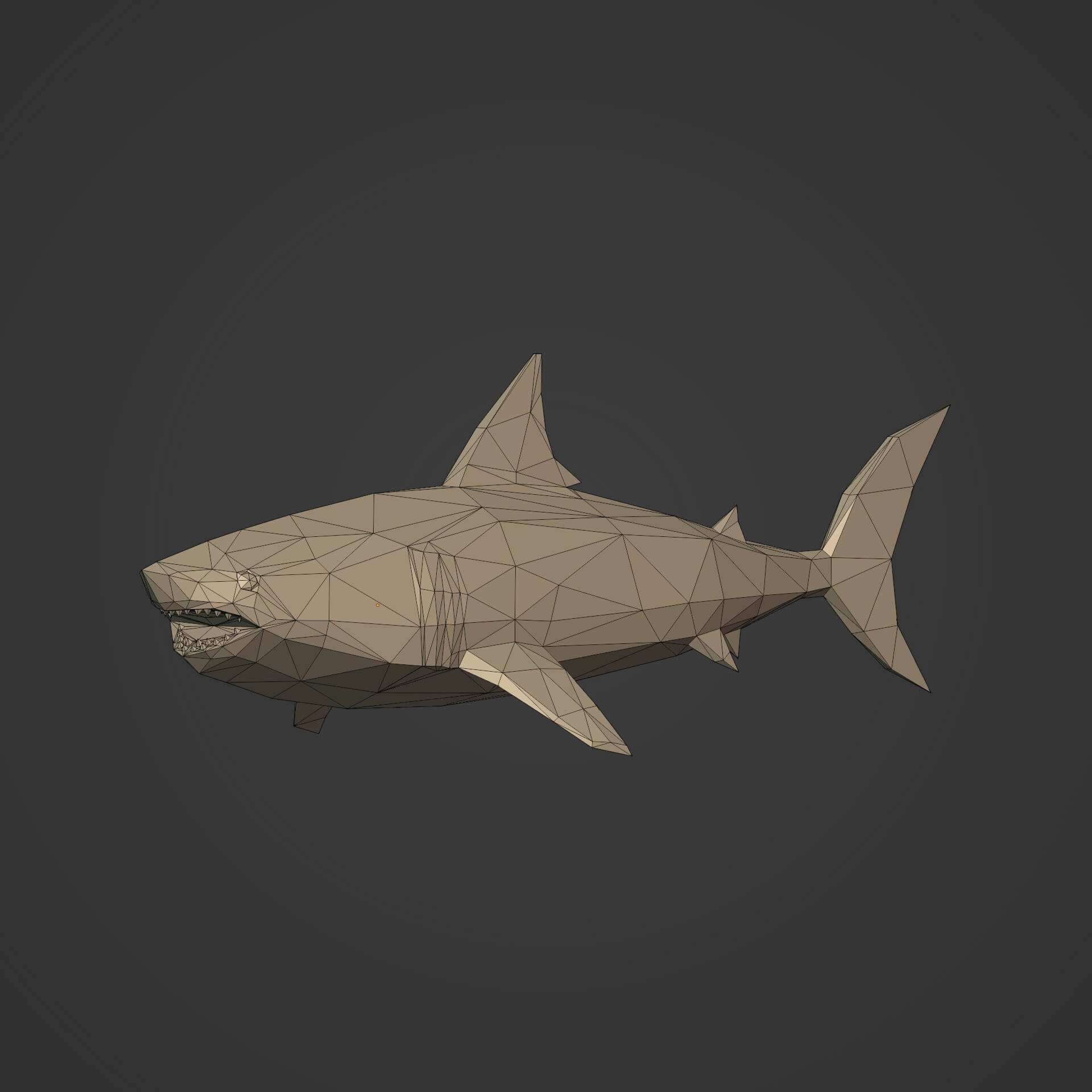 Low Poly Sea Animals Pack V2 - 3D Model by Ocstard