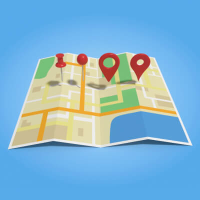 Map and Direction Symbols Collection - 3D Model by Ocstard