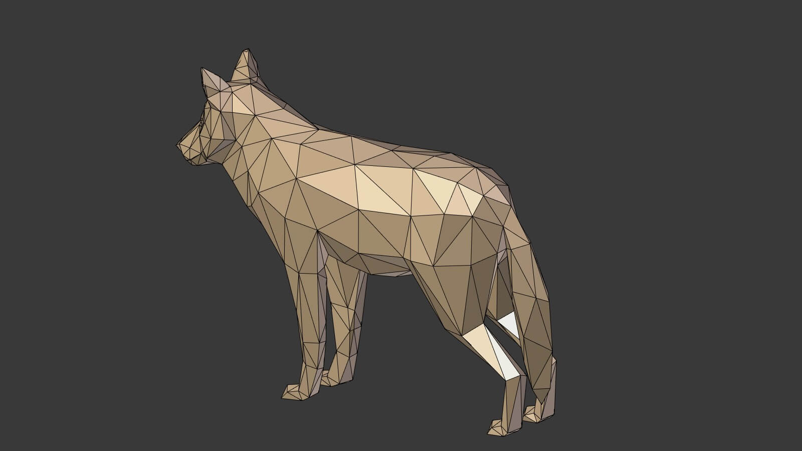 Low Poly Cartoon Animals Figurines Pack - 3D Model by Ocstard