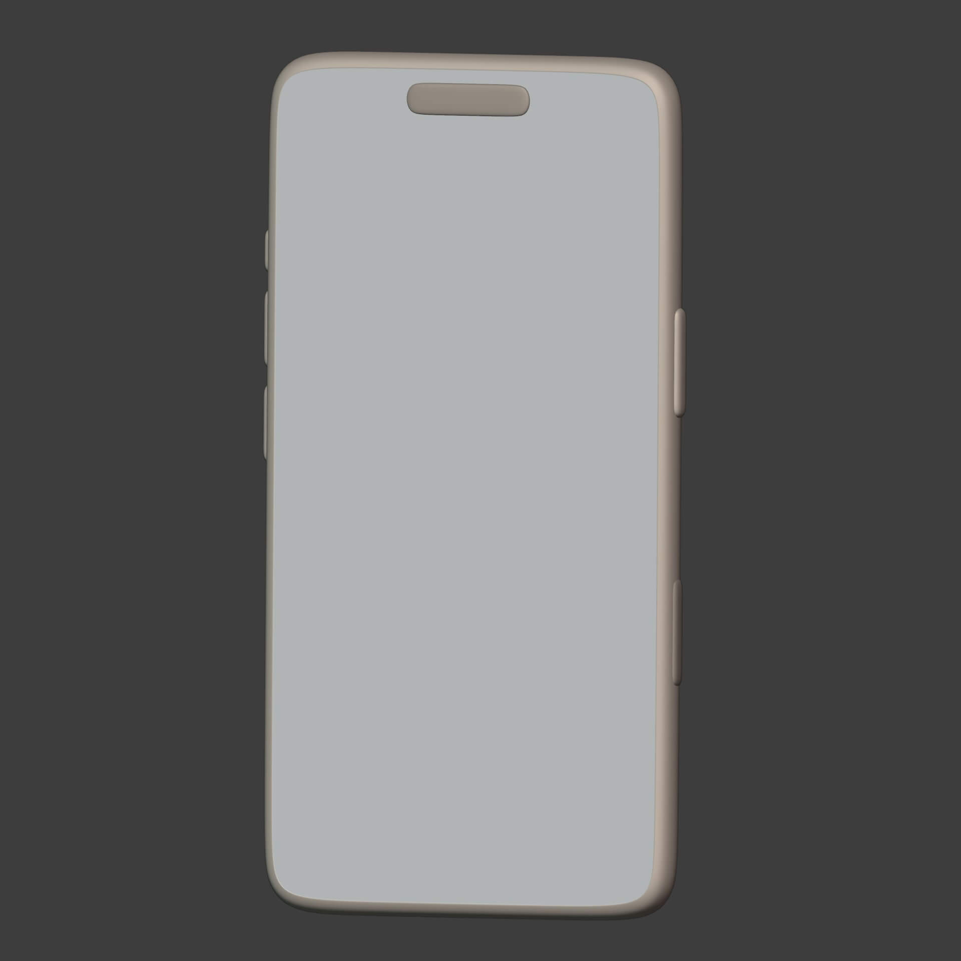 Cartoon Smartphone - 3D Model by Ocstard