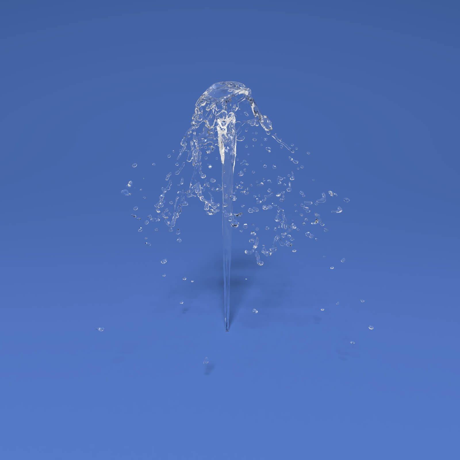 Splash Water - 3D Model by Ocstard