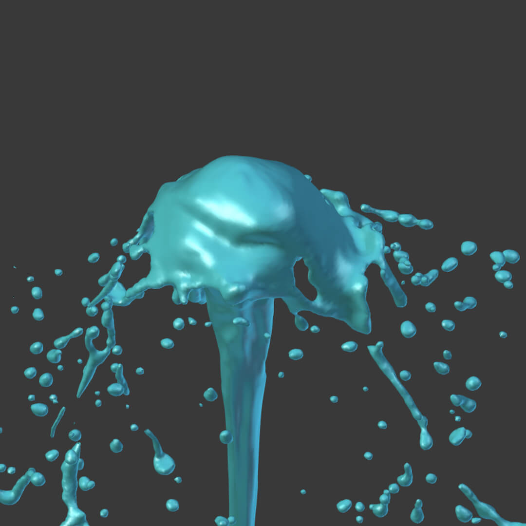 Splash Water - 3D Model by Ocstard