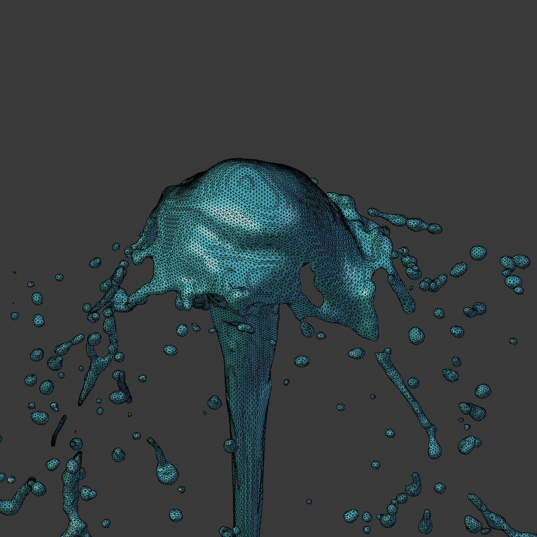 Splash Water - 3D Model by Ocstard