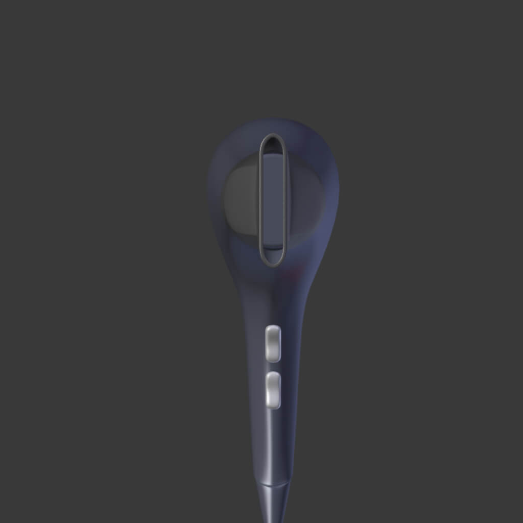Generic Hair Dryer - 3D Model by Ocstard