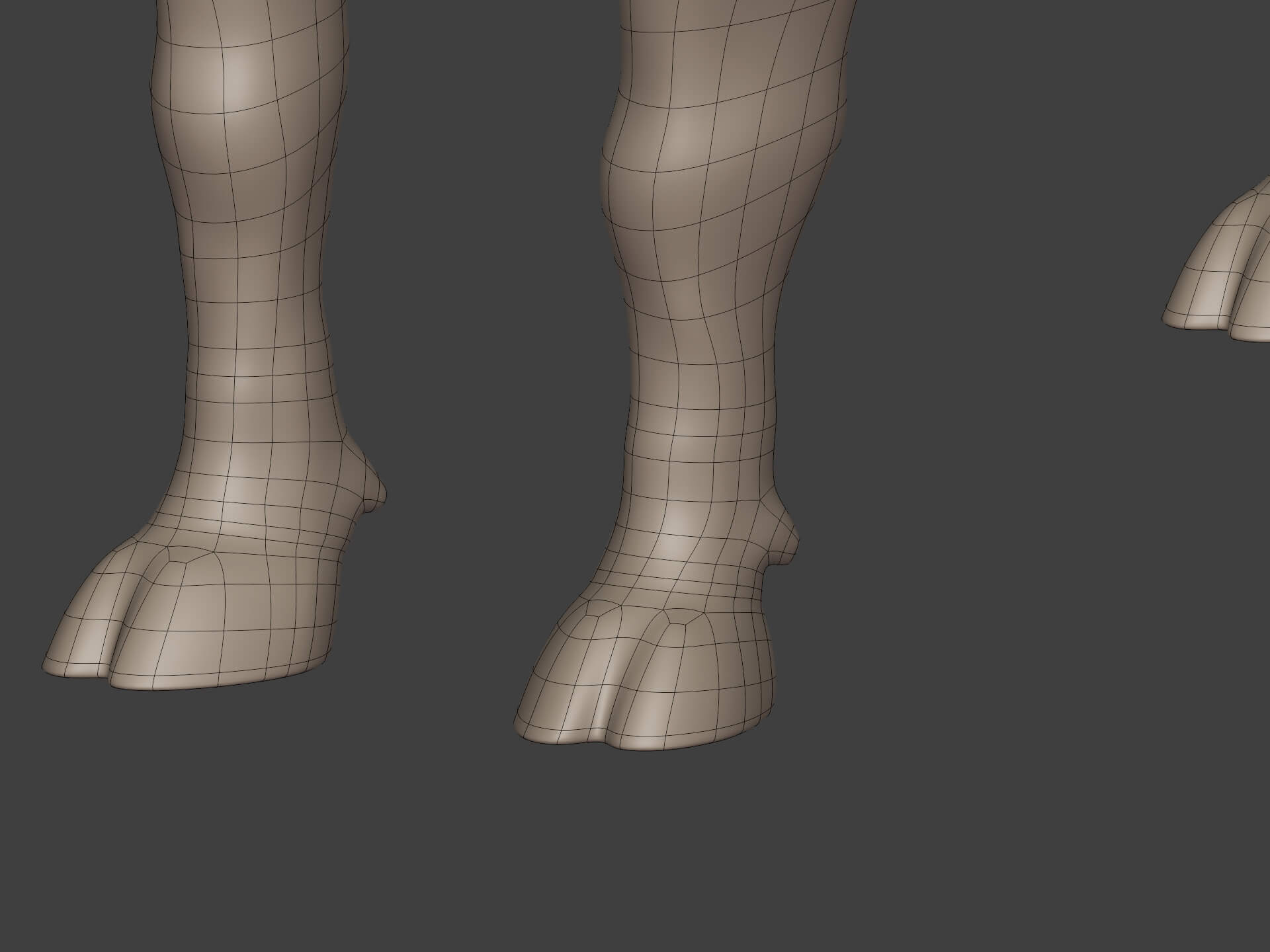 Bull Base Mesh - 3D Print Model by Ocstard