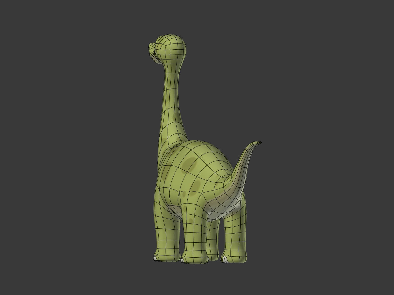 Cartoon Dinosaurs Collection - 3D Model by Ocstard