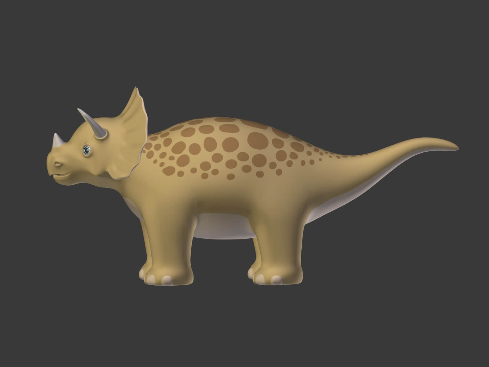 Cartoon Dinosaurs Collection - 3D Model by Ocstard