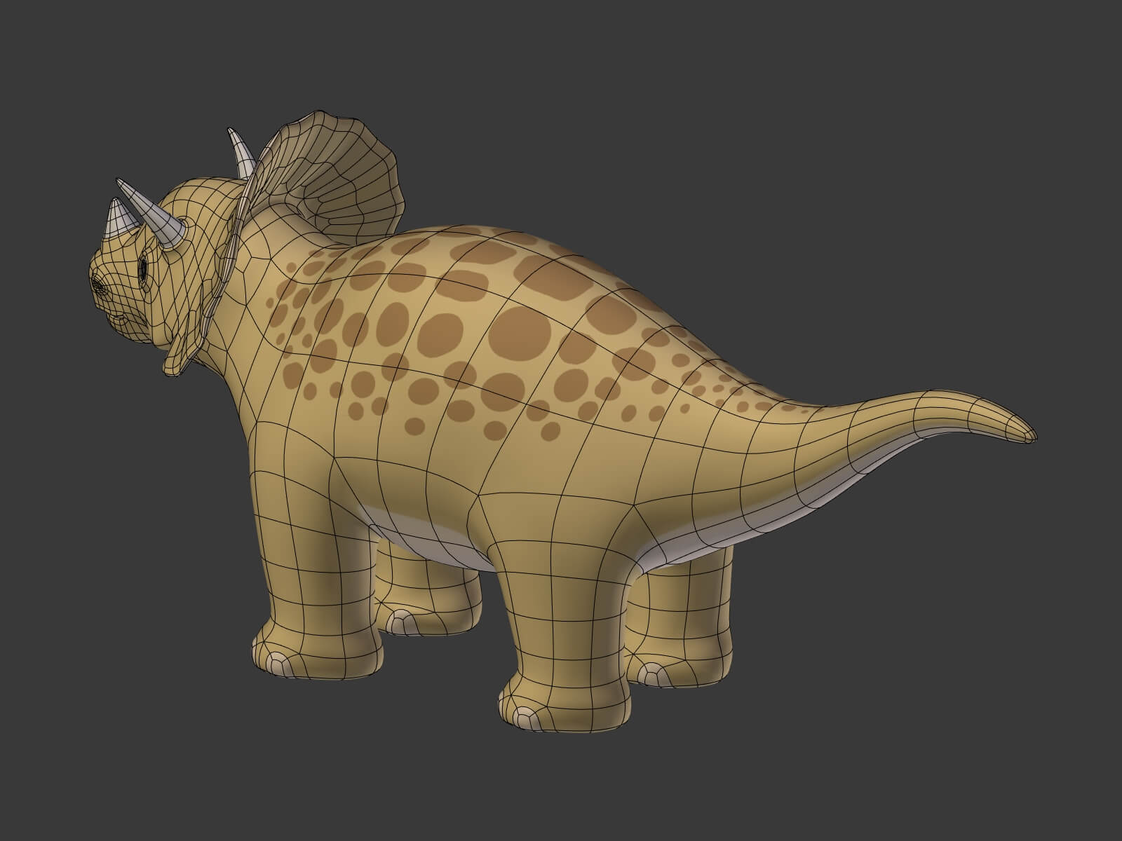 Cartoon Dinosaurs Collection - 3D Model by Ocstard