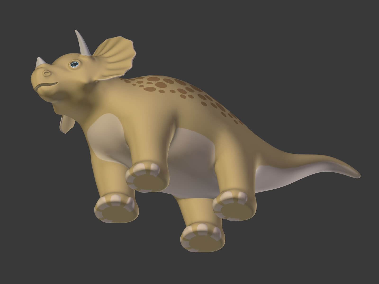 Cartoon Dinosaurs Collection - 3D Model by Ocstard