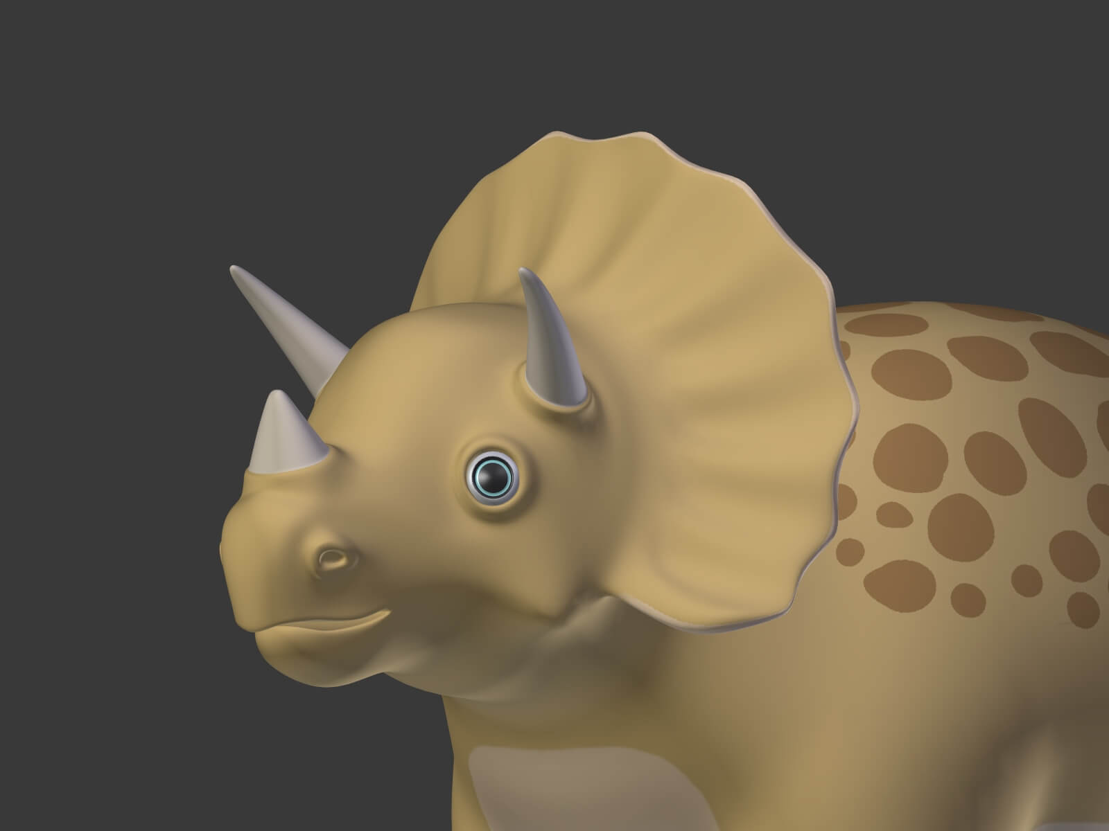 Cartoon Dinosaurs Collection - 3D Model by Ocstard