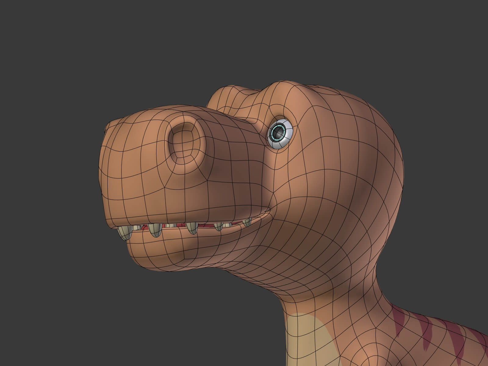 Cartoon Dinosaurs Collection - 3D Model by Ocstard