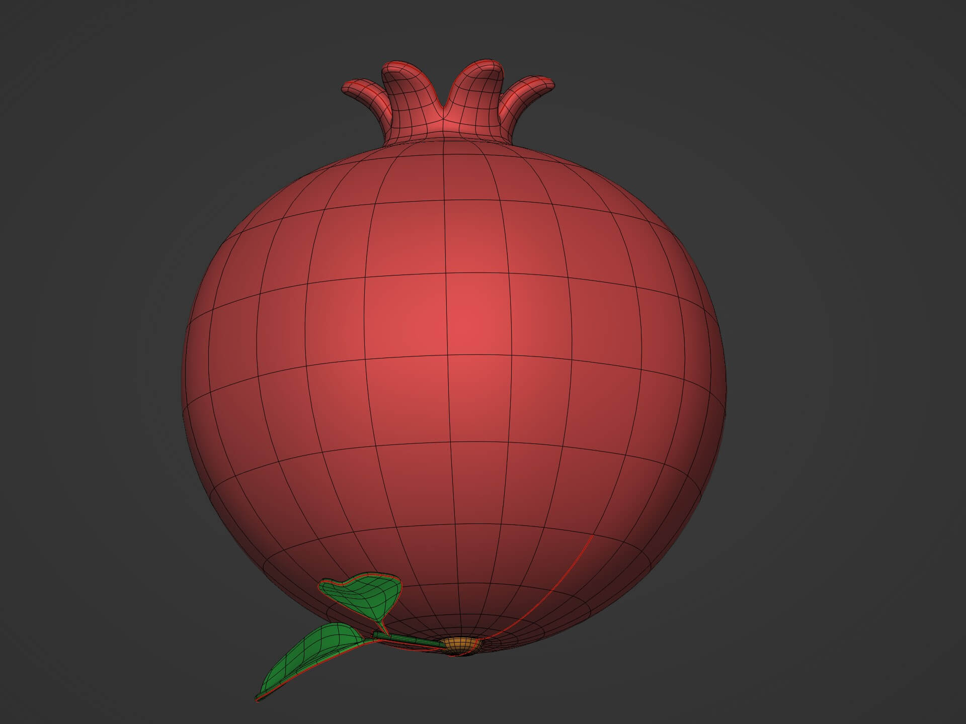 Cartoon Fruit Pack - 3D Model by Ocstard