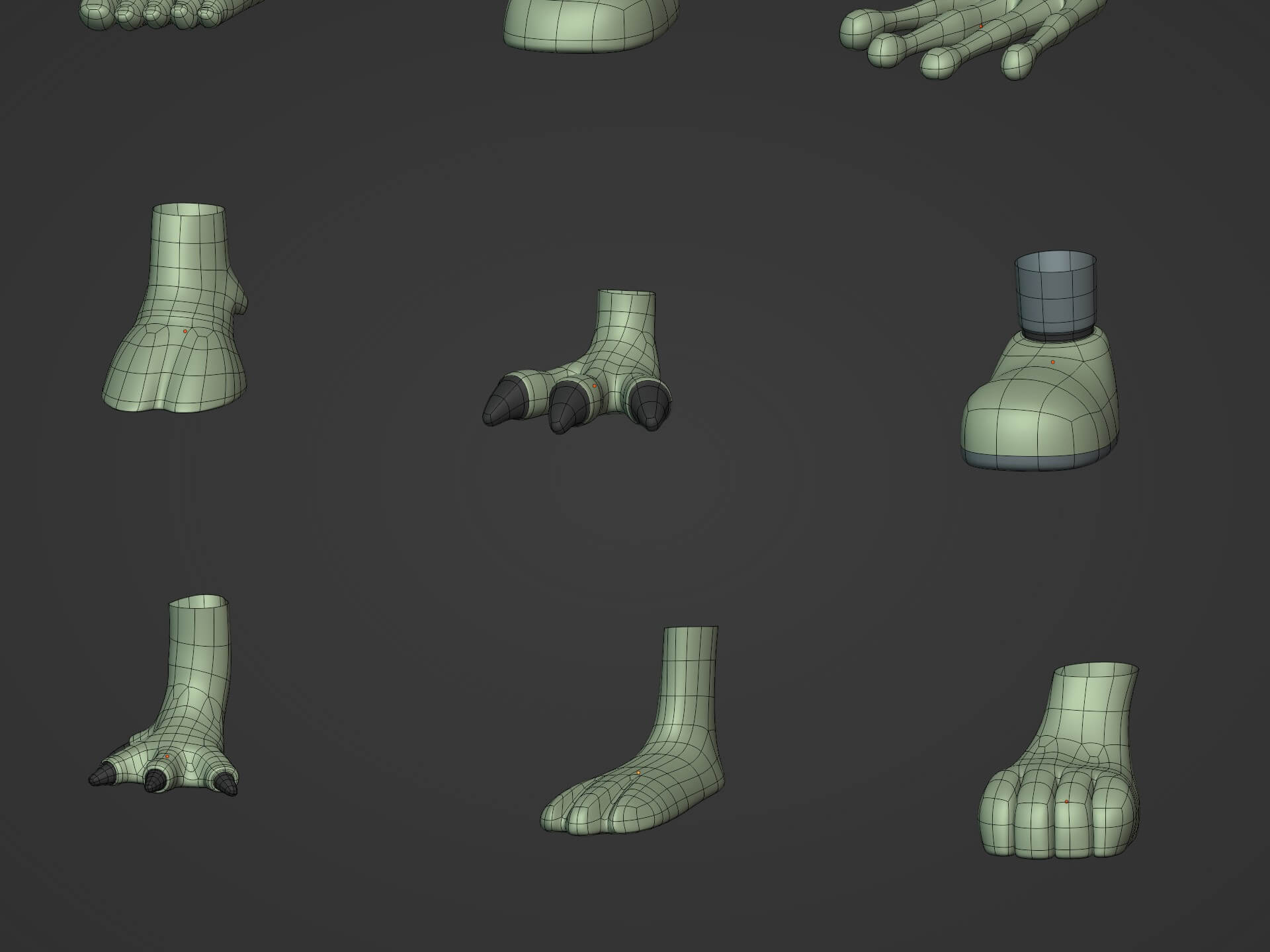 Cartoon Pack - 3D Model by Ocstard